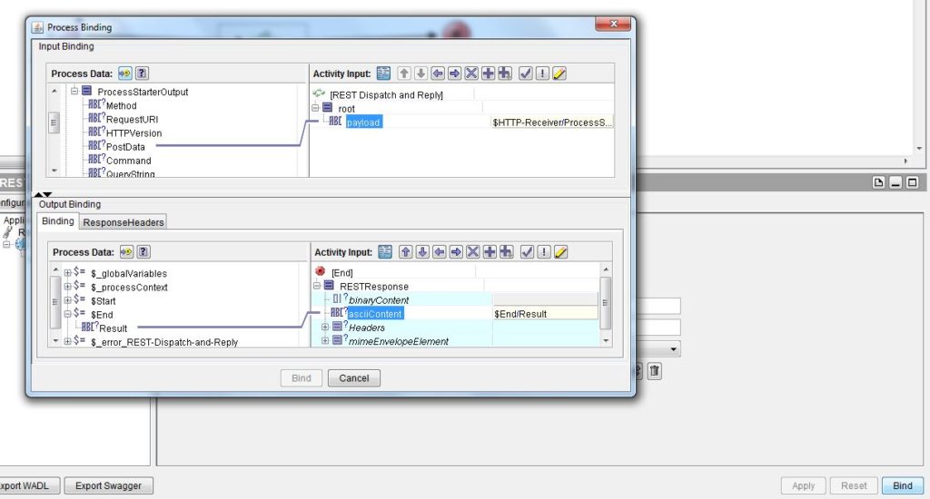 Creating Rest service in Tibco BW using RestJSON Plugin using Post Method